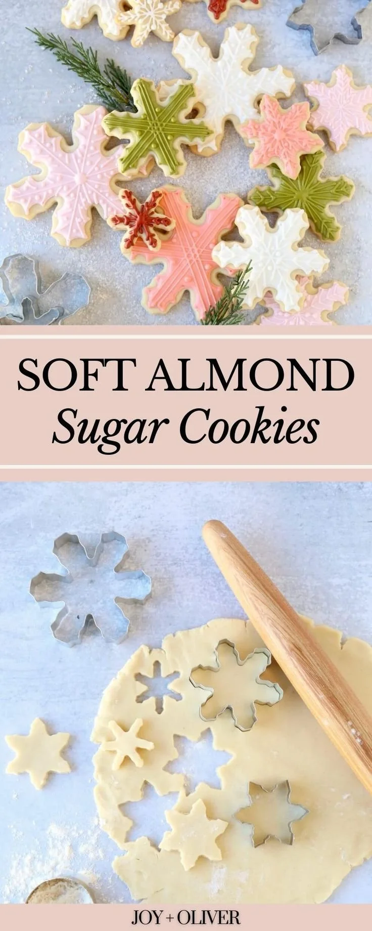 Soft Almond Sugar Cookies